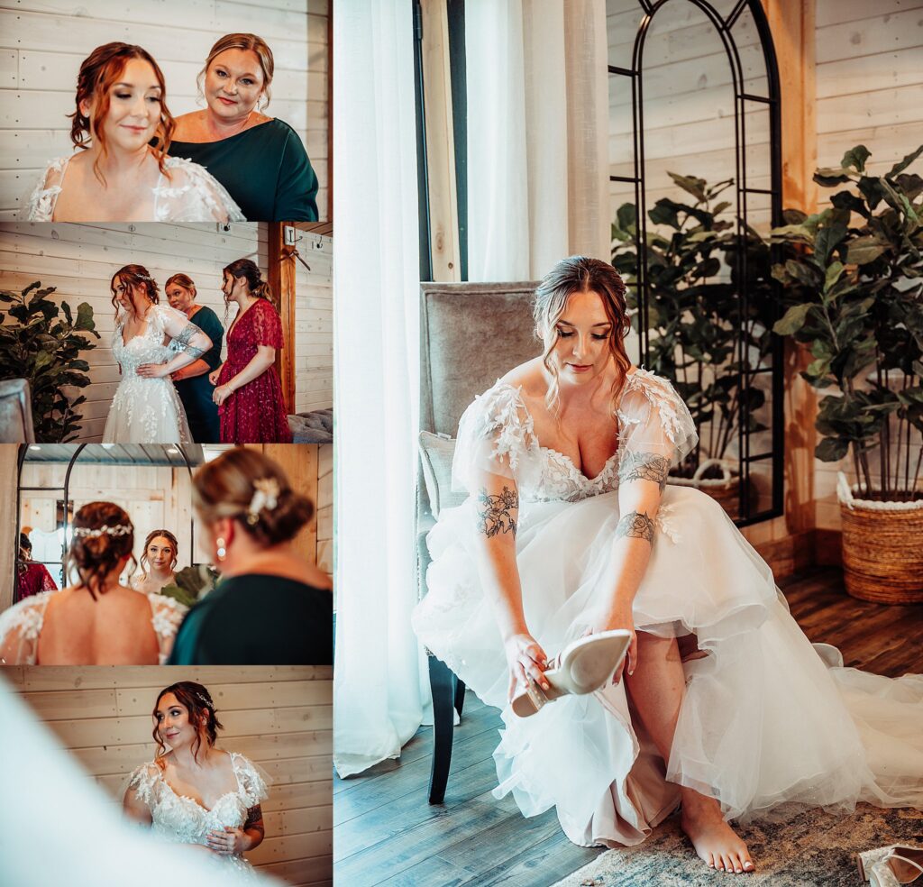 Kylee + Brodie | Bear Ridge | Rustic Fall NY Wedding