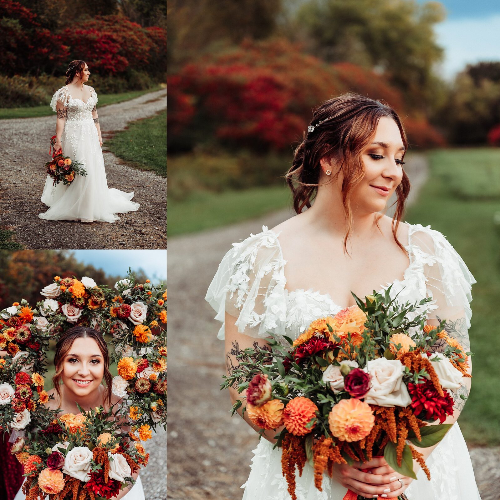 Kylee + Brodie | Bear Ridge | Rustic Fall NY Wedding